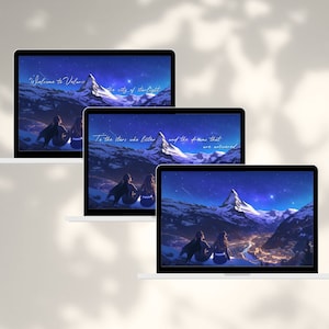 Velaris Wallpaper | SJM Universe Inspired, ACOTAR, Bookish Computer ...