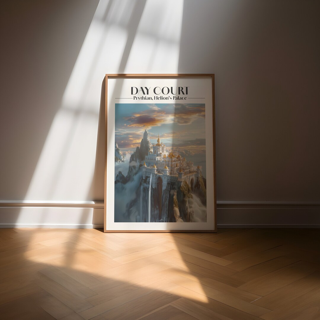 Day Court ACOTAR Boho Poster Digital Download Sarah J Maas Prythian A ...