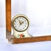 Vintage Mastercraft Musical Clock, German Bakelite Floral Mantle Clock ...