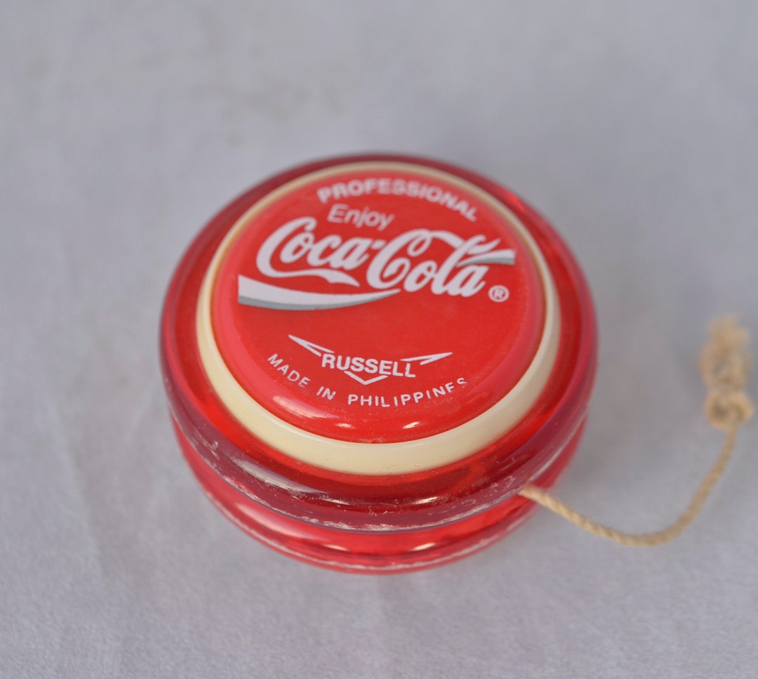 Genuine Super Coca-cola Russell YO-YO Coke Yoyo Red Vintage Made in ...