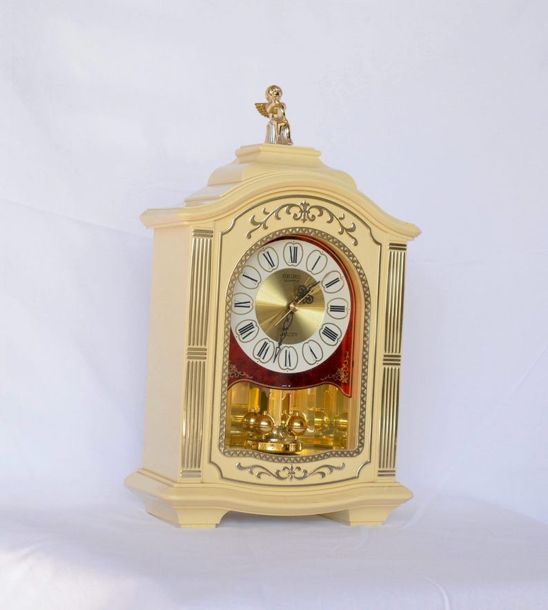Rhythm Japanese Clock, Seiko Quartz Melody, Ikegami Musical Clock Angel ...