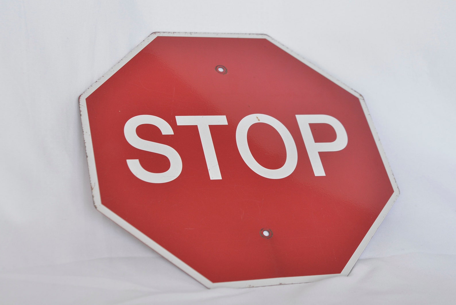 The Original Metal Stop Sign Road, Authentic Retired Street Traffic ...