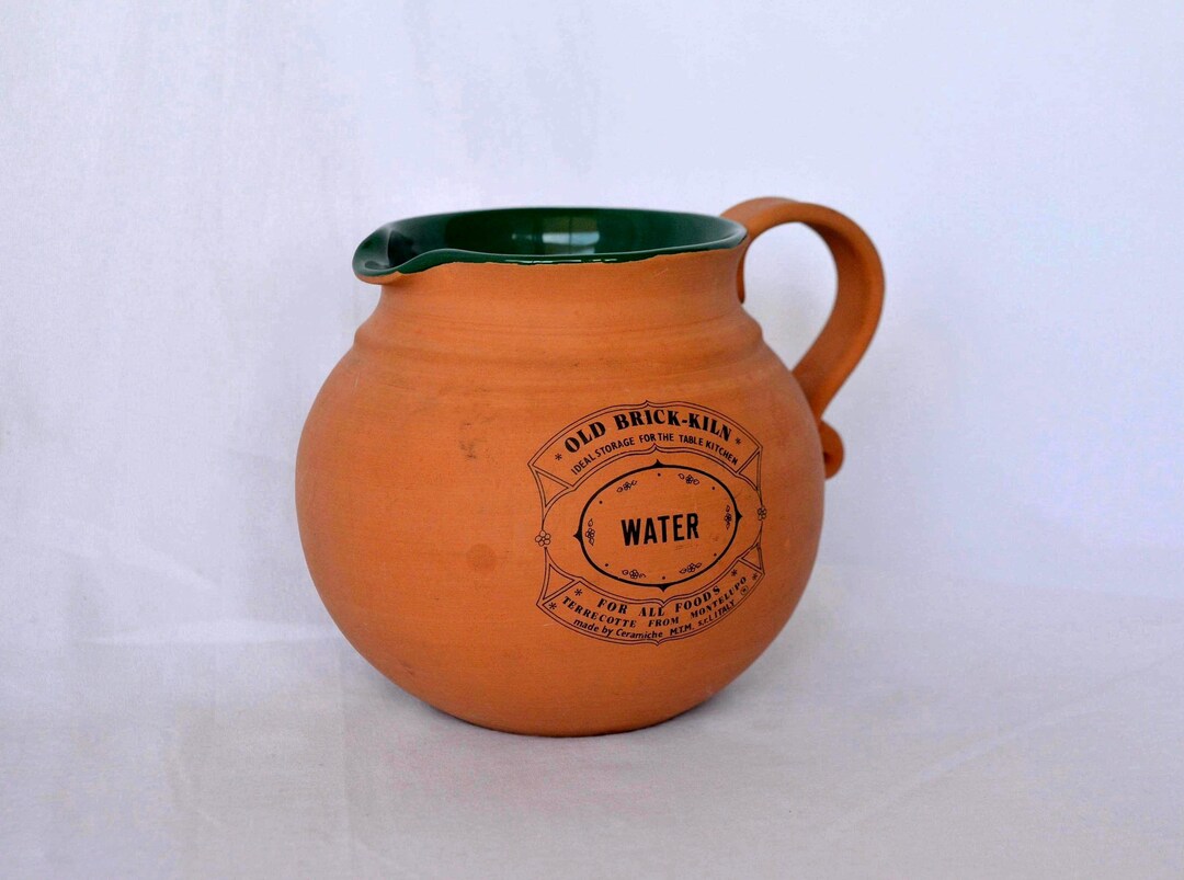 Old Brick-kiln Country Pitcher the Original Terracotta From Montelupo ...