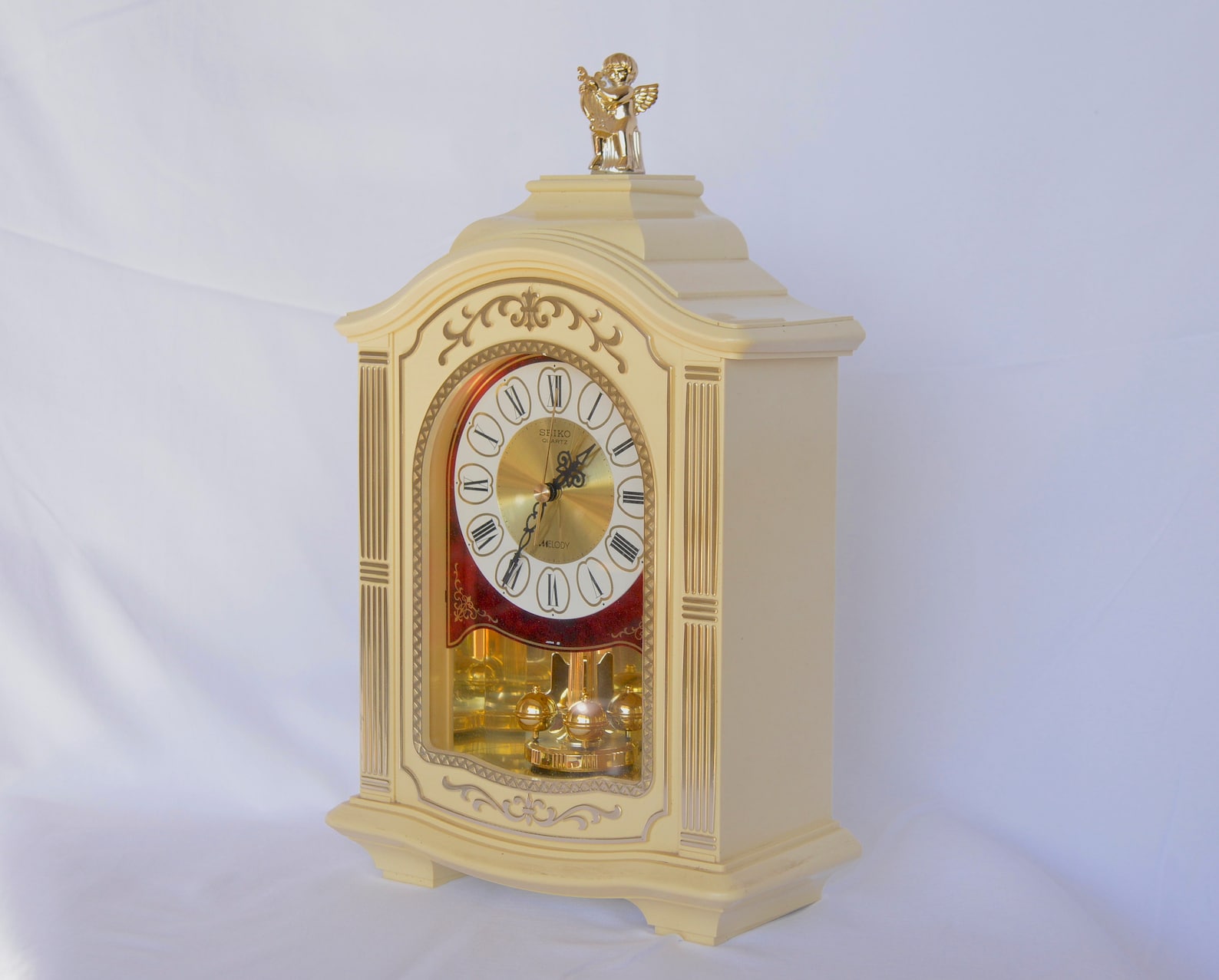 Rhythm Japanese Clock, Seiko Quartz Melody, Ikegami Musical Clock Angel ...