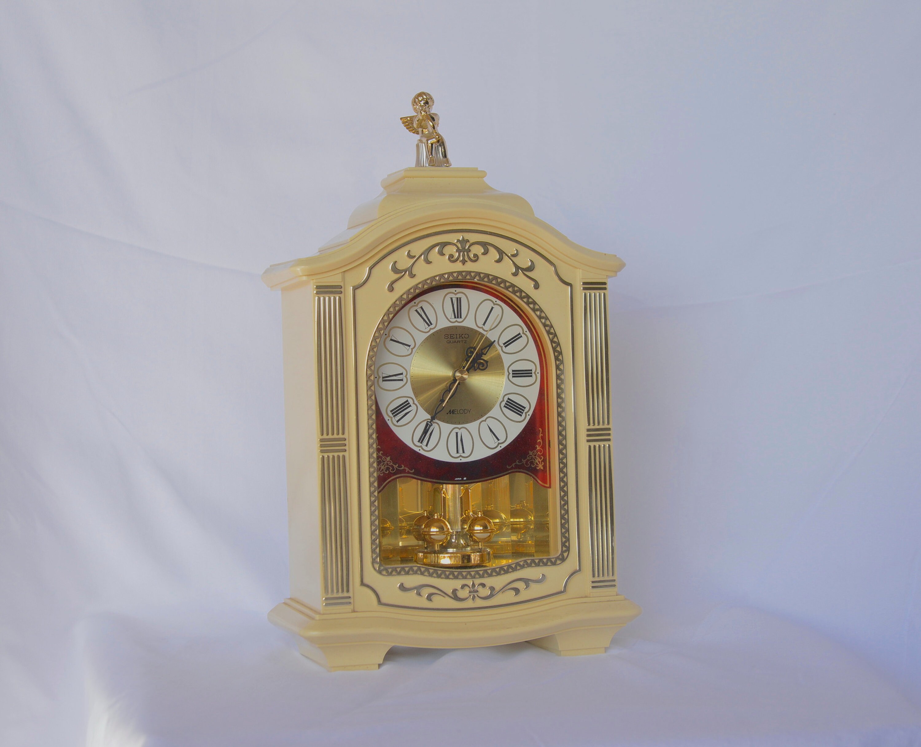 Rhythm Japanese Clock, Seiko Quartz Melody, Ikegami Musical Clock Angel ...