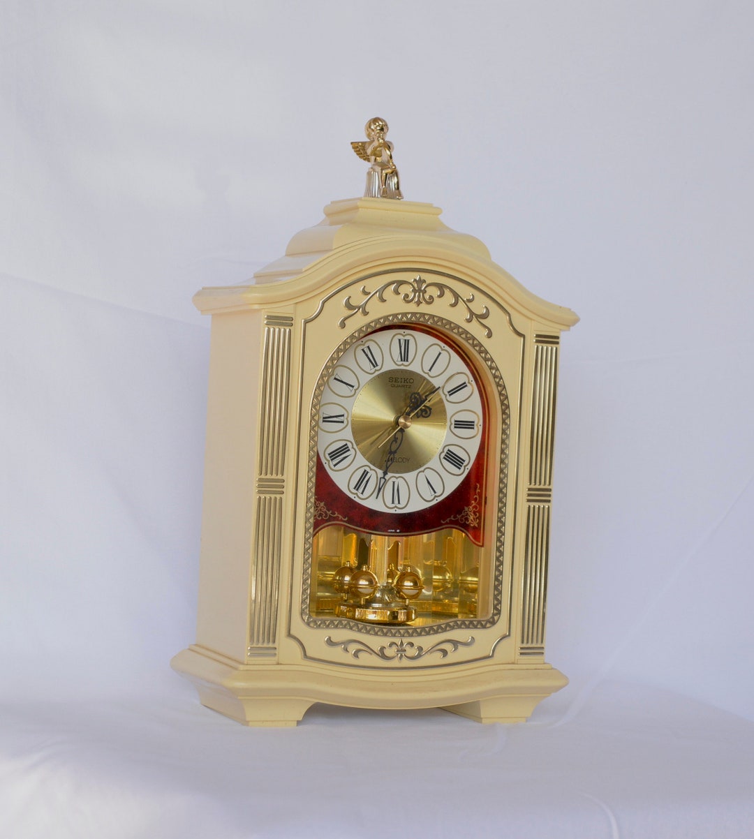 Rhythm Japanese Clock, Seiko Quartz Melody, Ikegami Musical Clock Angel ...