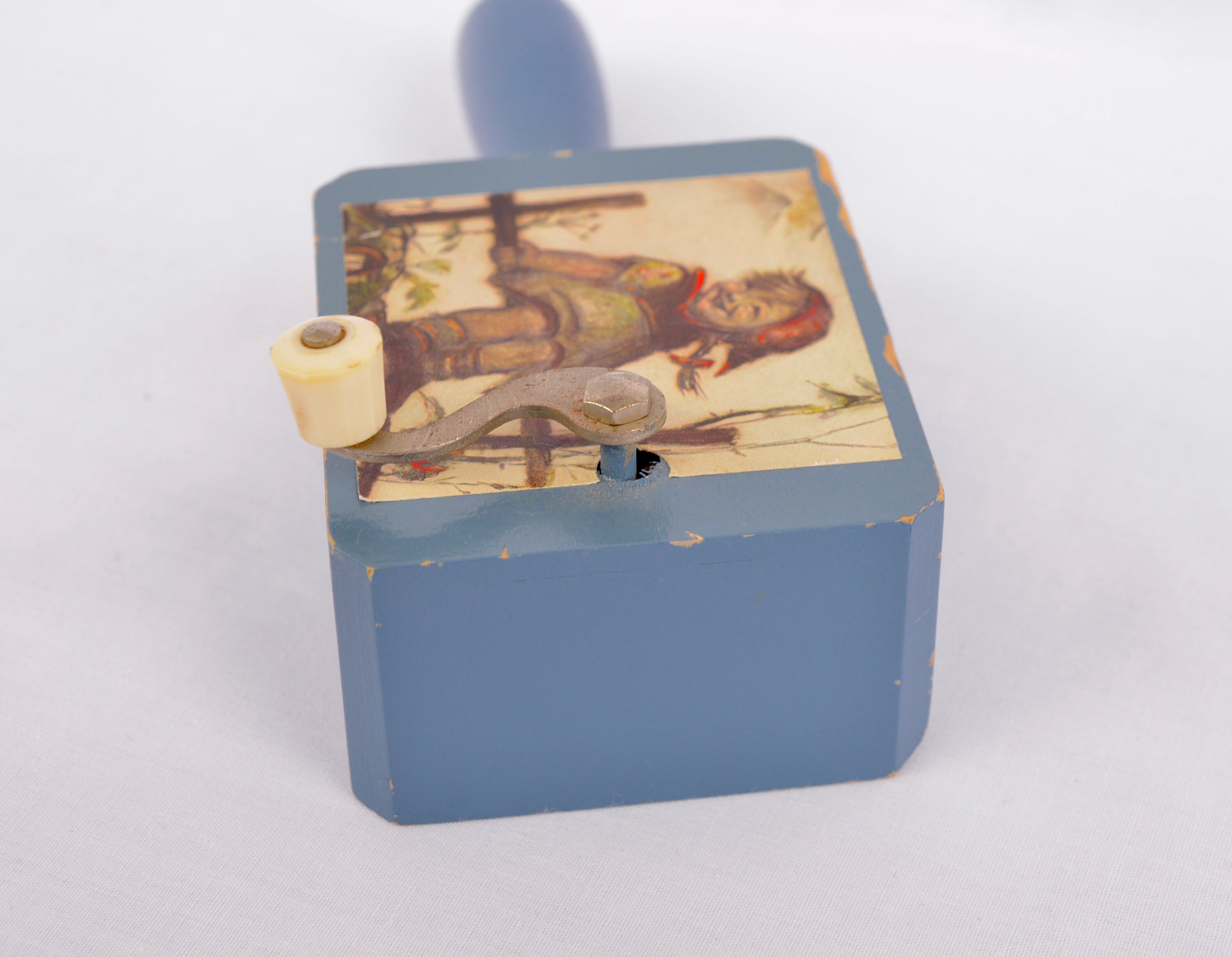 Antique Reuge Swiss Musical Box, Victorian Musical Toy Box With Card ...