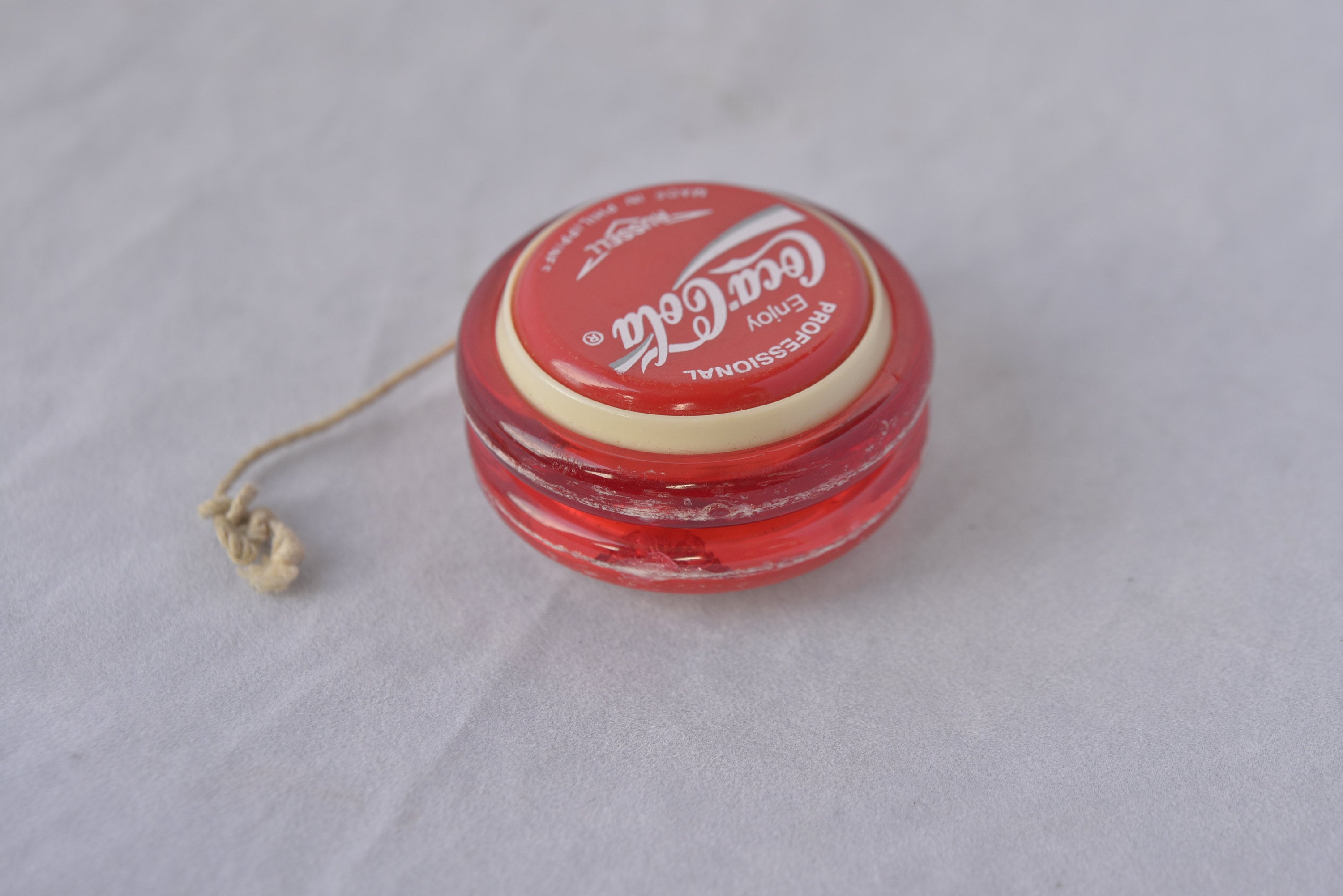 Genuine Super Coca-cola Russell YO-YO Coke Yoyo Red Vintage Made in ...