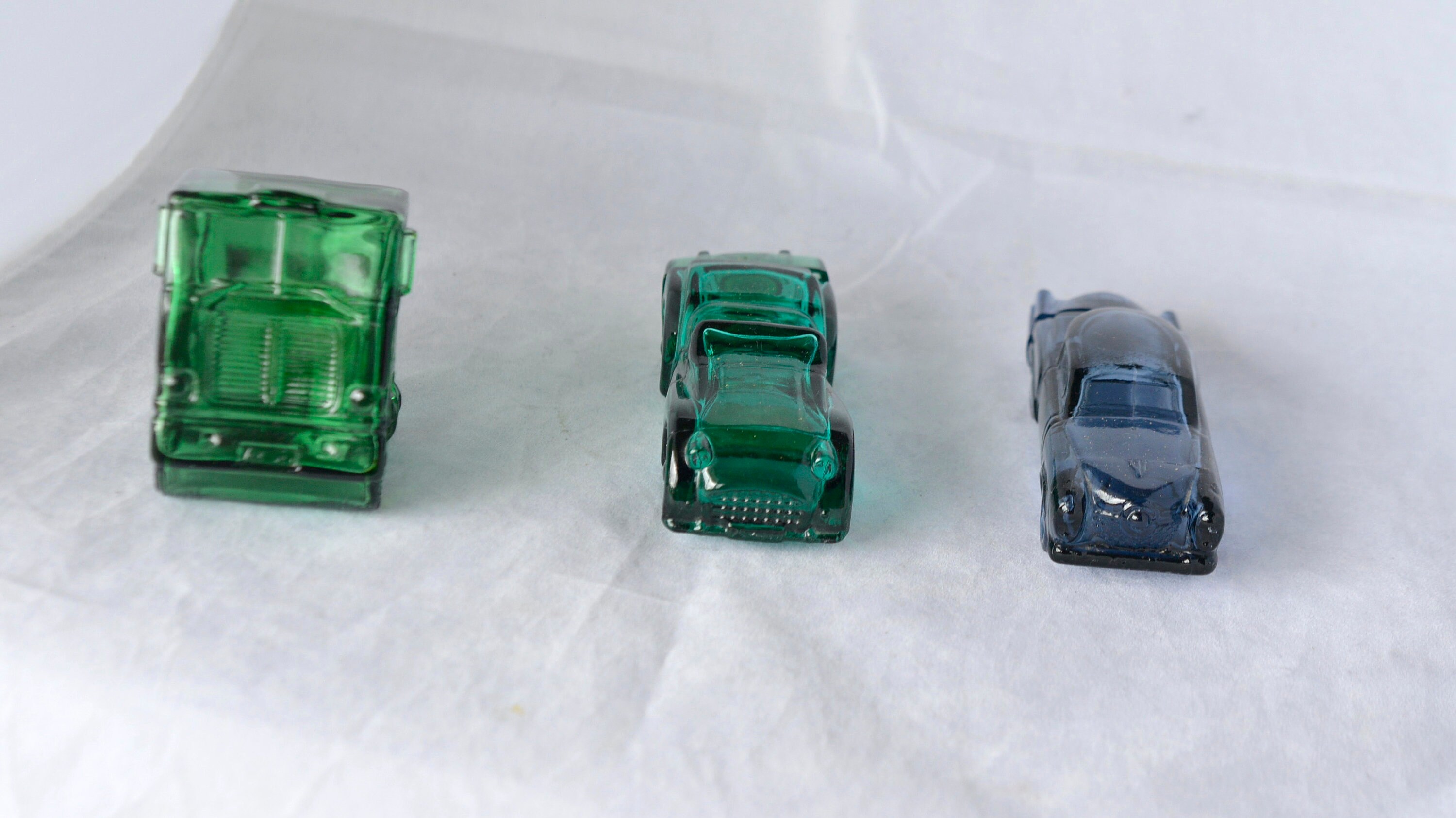 Avon Glass Bottles Set of 3 Vintage Glass Avon Collectible Glass Teal ...