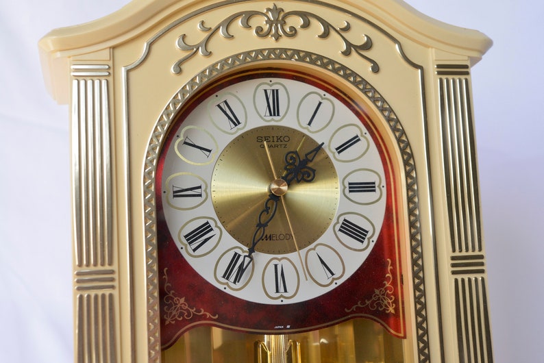 Rhythm Japanese Clock, Seiko Quartz Melody, Ikegami Musical Clock Angel ...