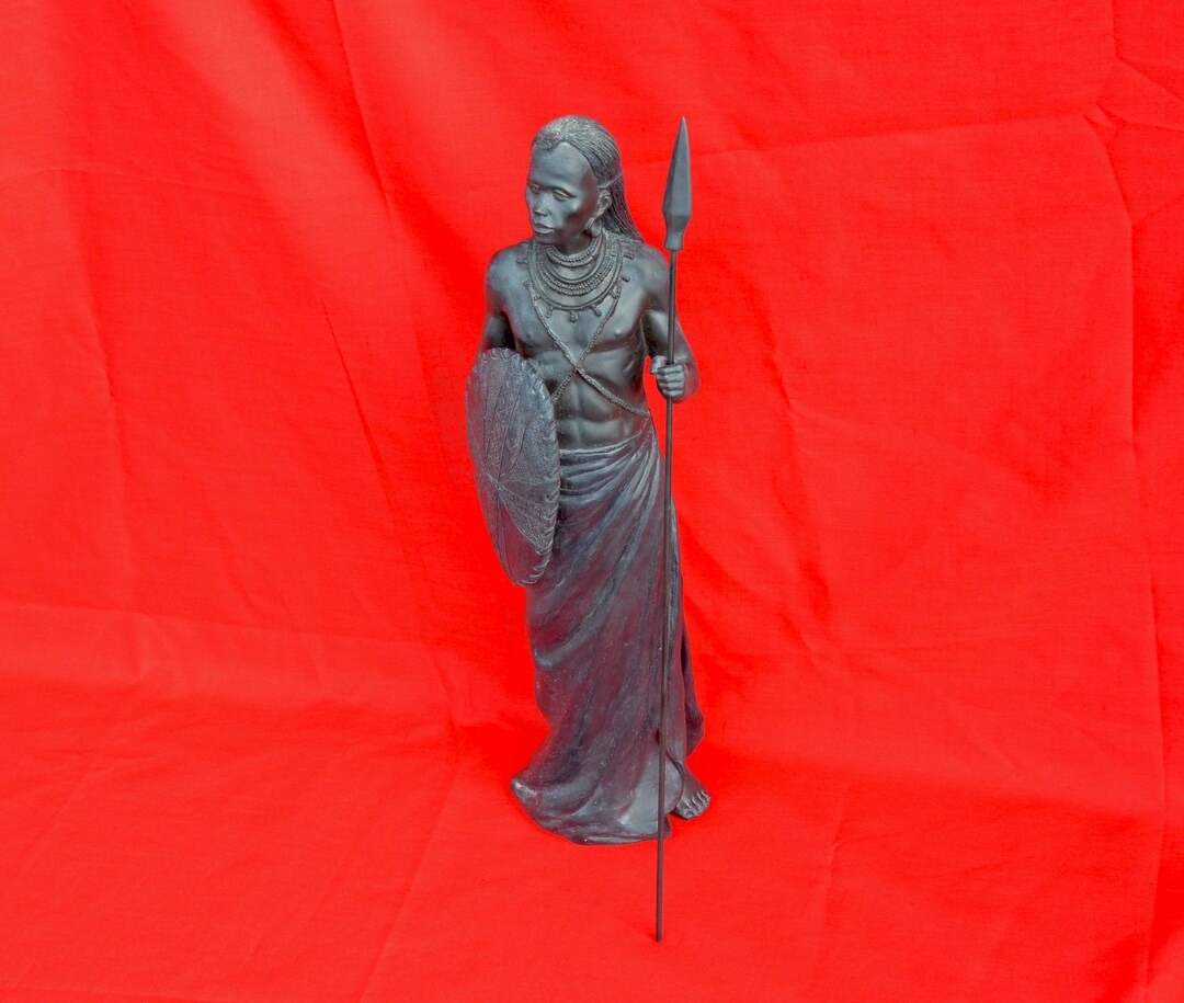The Large Leonard Collection Figurine Leonardo Collection Exotic Masai ...