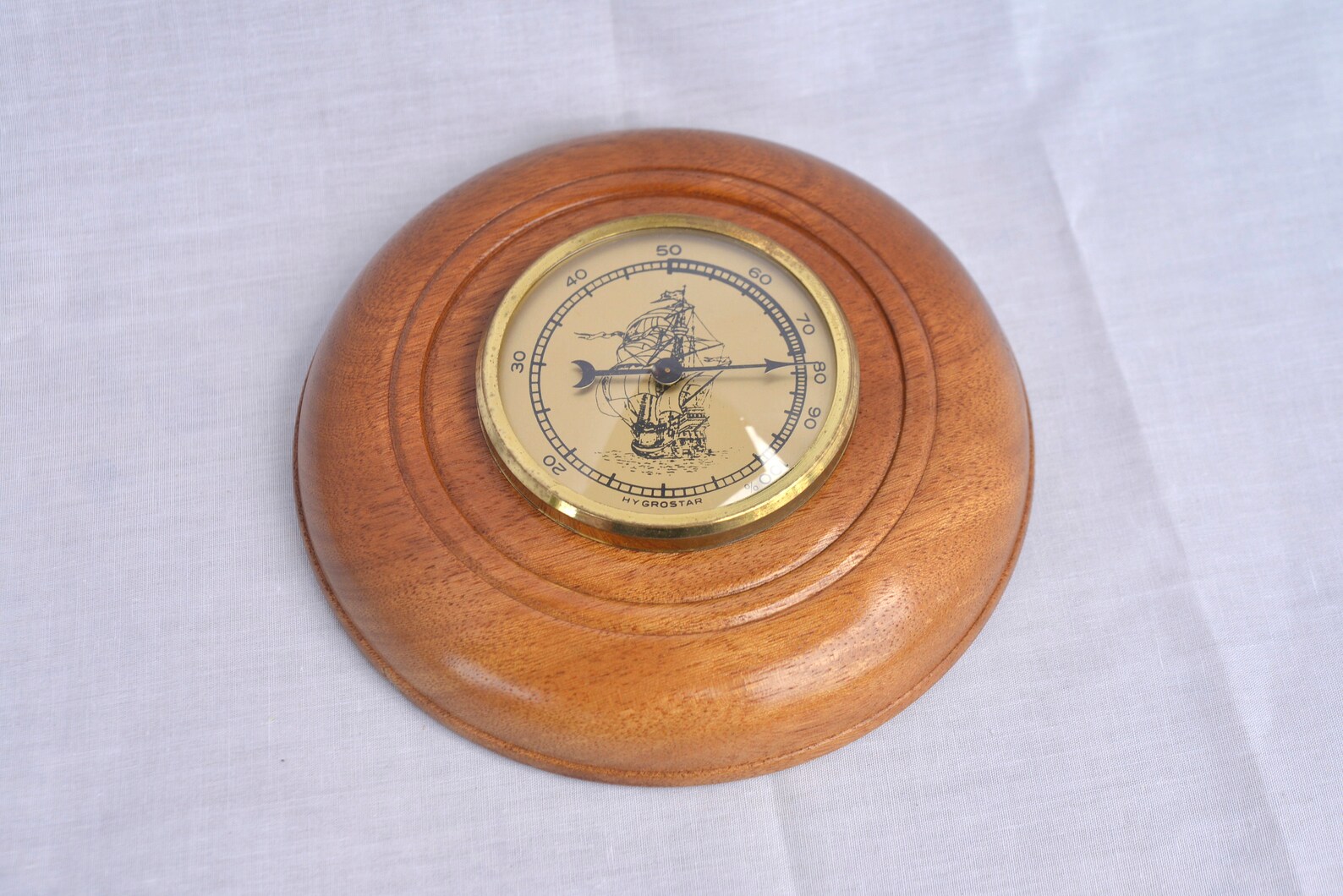 Oakwood Wall Weather Hydrometer, Navy Pattern Beautiful Deal, Made With ...