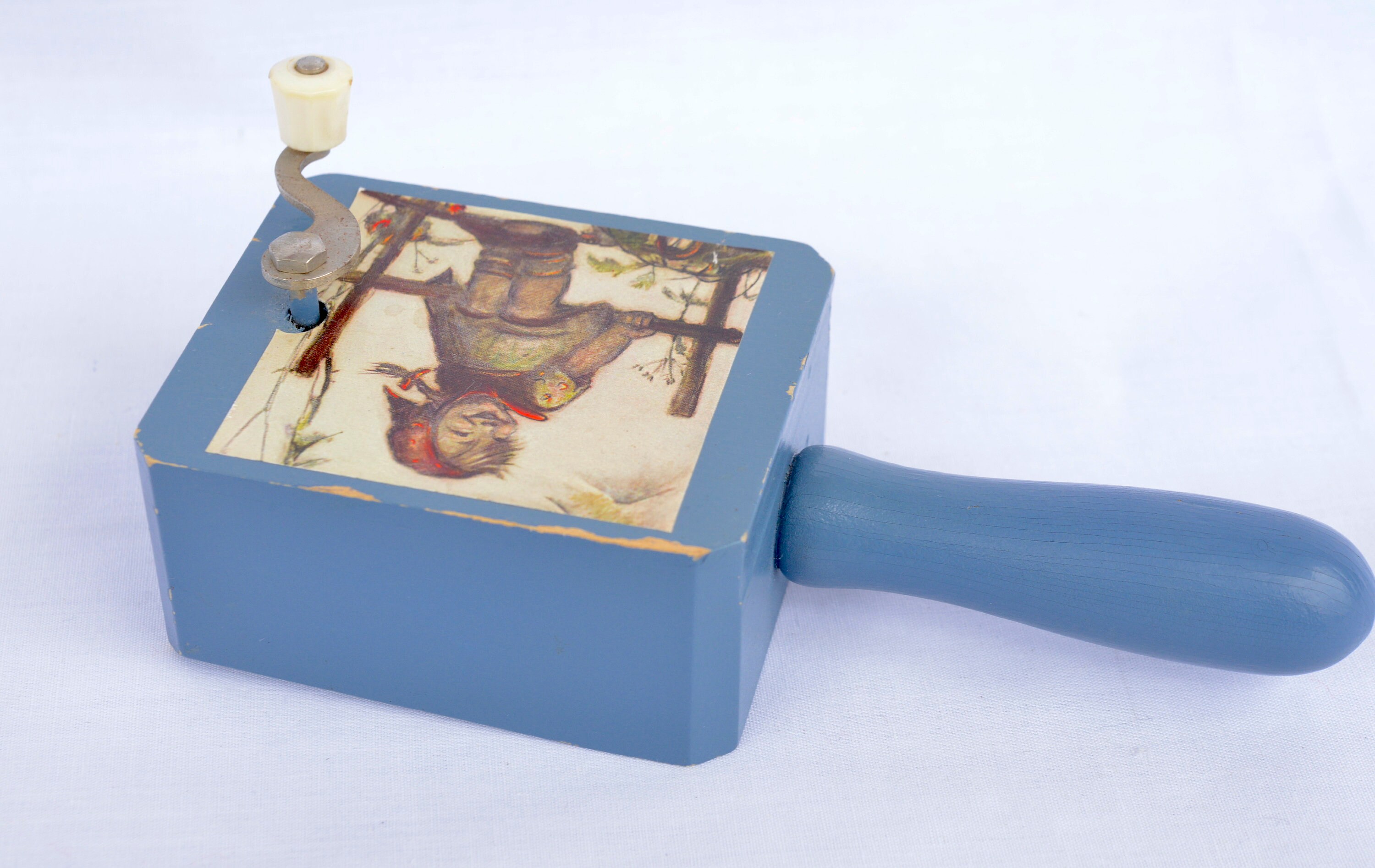 Antique Reuge Swiss Musical Box, Victorian Musical Toy Box With Card ...