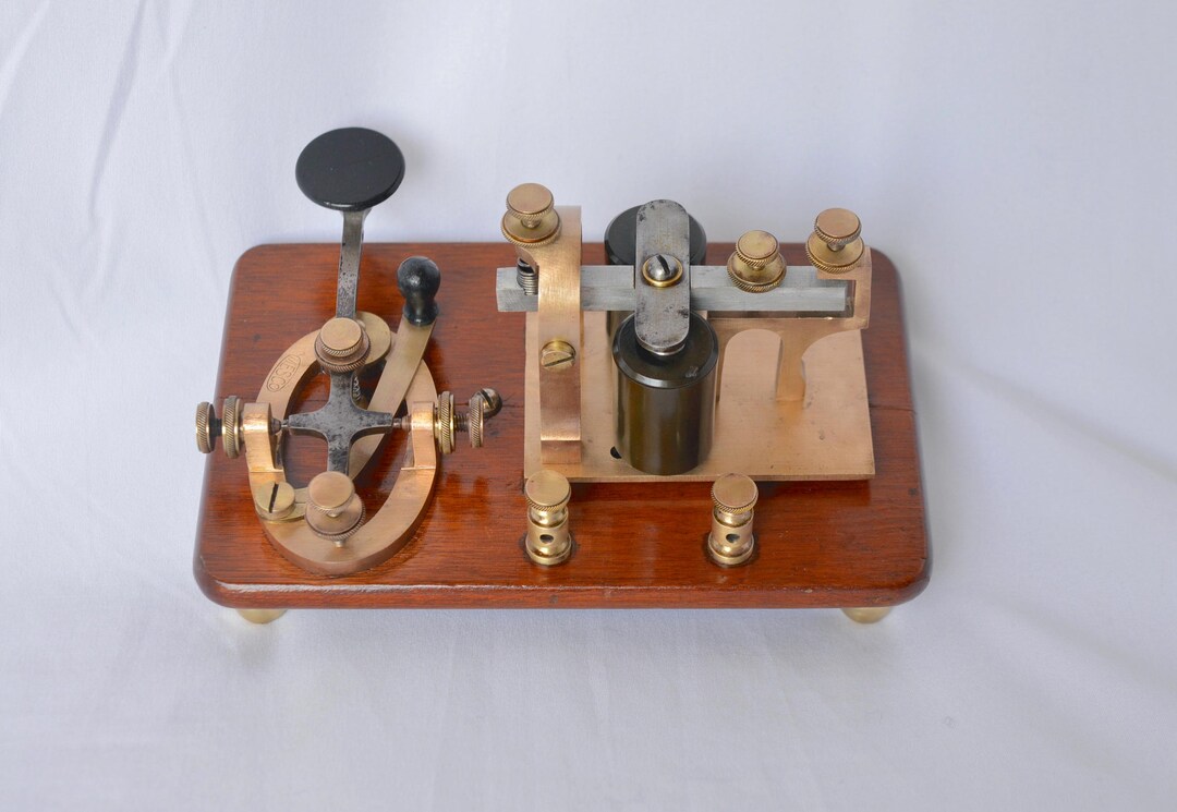 Telegraph Main Line Key&sounder, Antique Piece for Decor Desktop or ...
