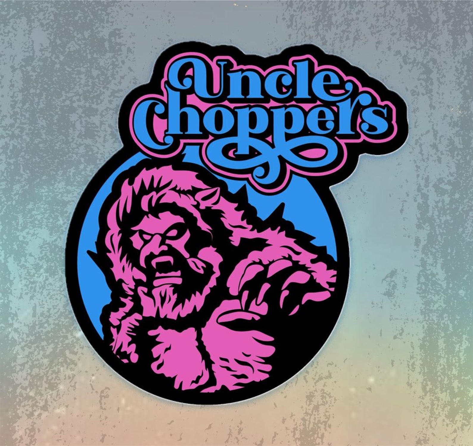 Fun Sasquatch Uncle Choppers Waterproof Vinyl Sasquatch Sticker for ...