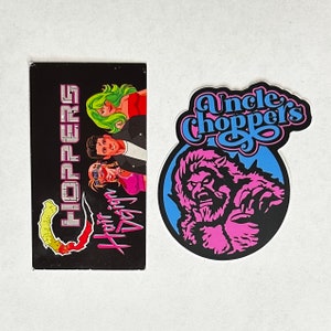 Fun Sasquatch Uncle Choppers Waterproof Vinyl Sasquatch Sticker for ...