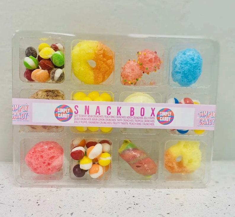 Freeze Dried Snack Pack 12pc Fun Candy Christmas Gift - Etsy