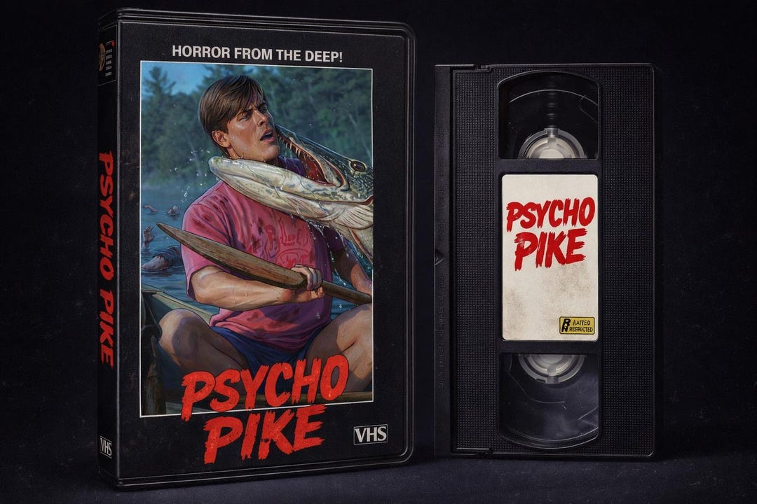 PSYCHO PIKE Custom Horror VHS - Etsy