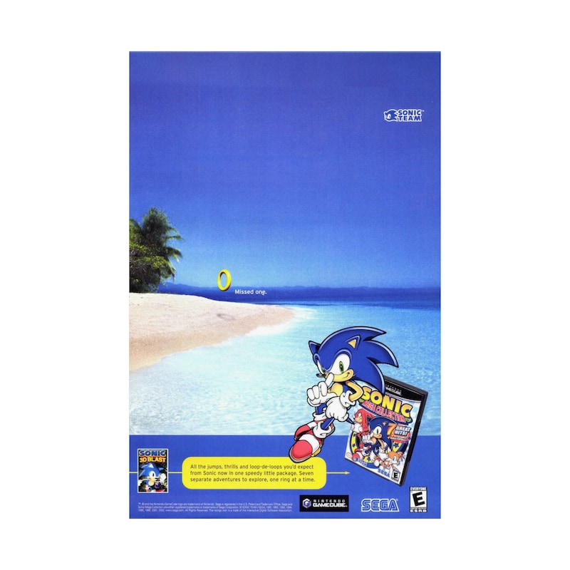 Sonic Poster - Etsy