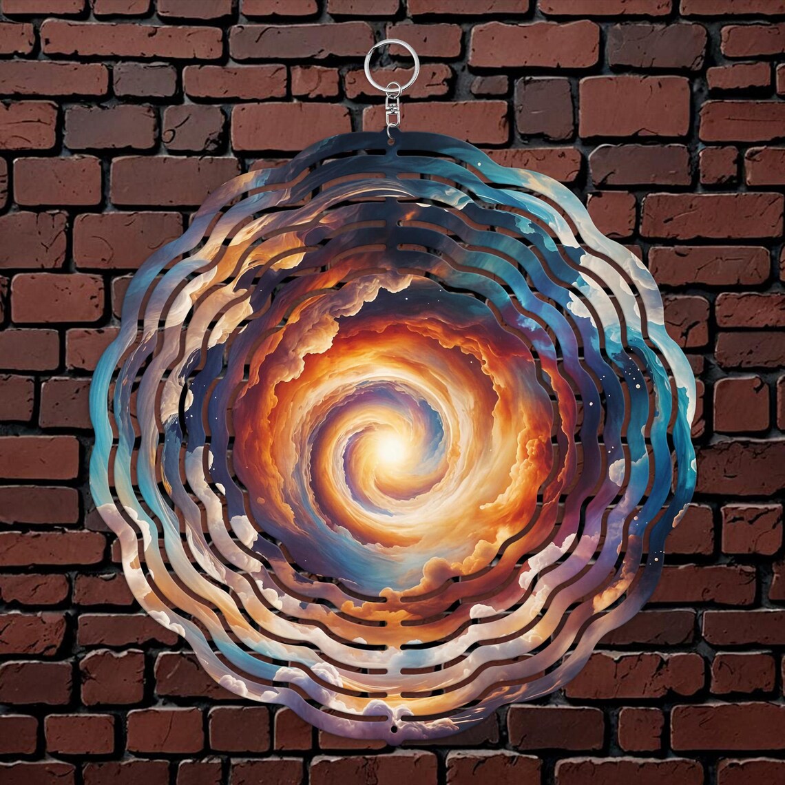 Cloud Vortex Wind Spinner PNG, Wind Spinner Sublimation Design ...