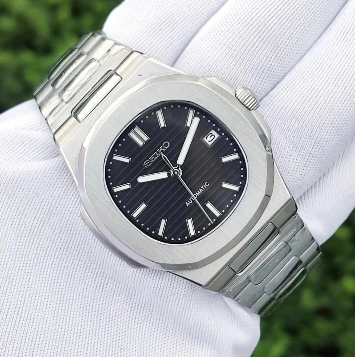 Mod Seiko Nautilus Homage - Etsy