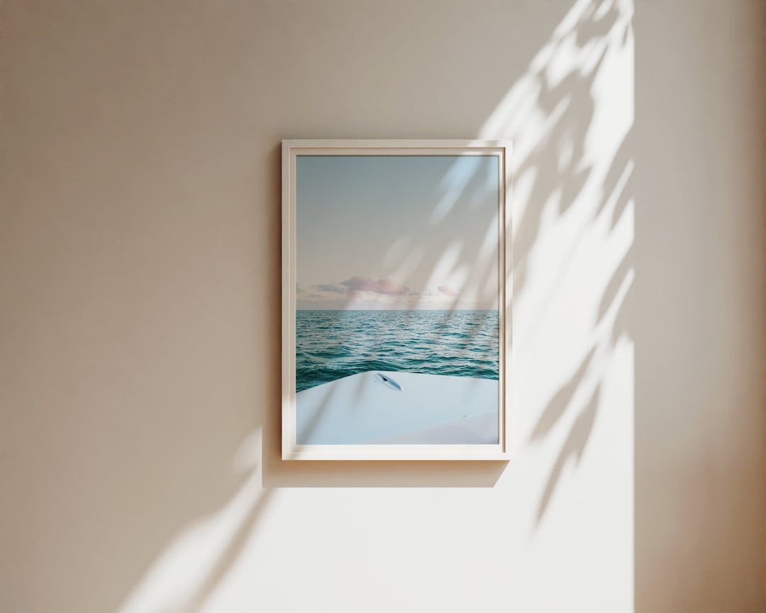 Fine Art Photography Print Floating Into the Sea Print Framed Art for ...