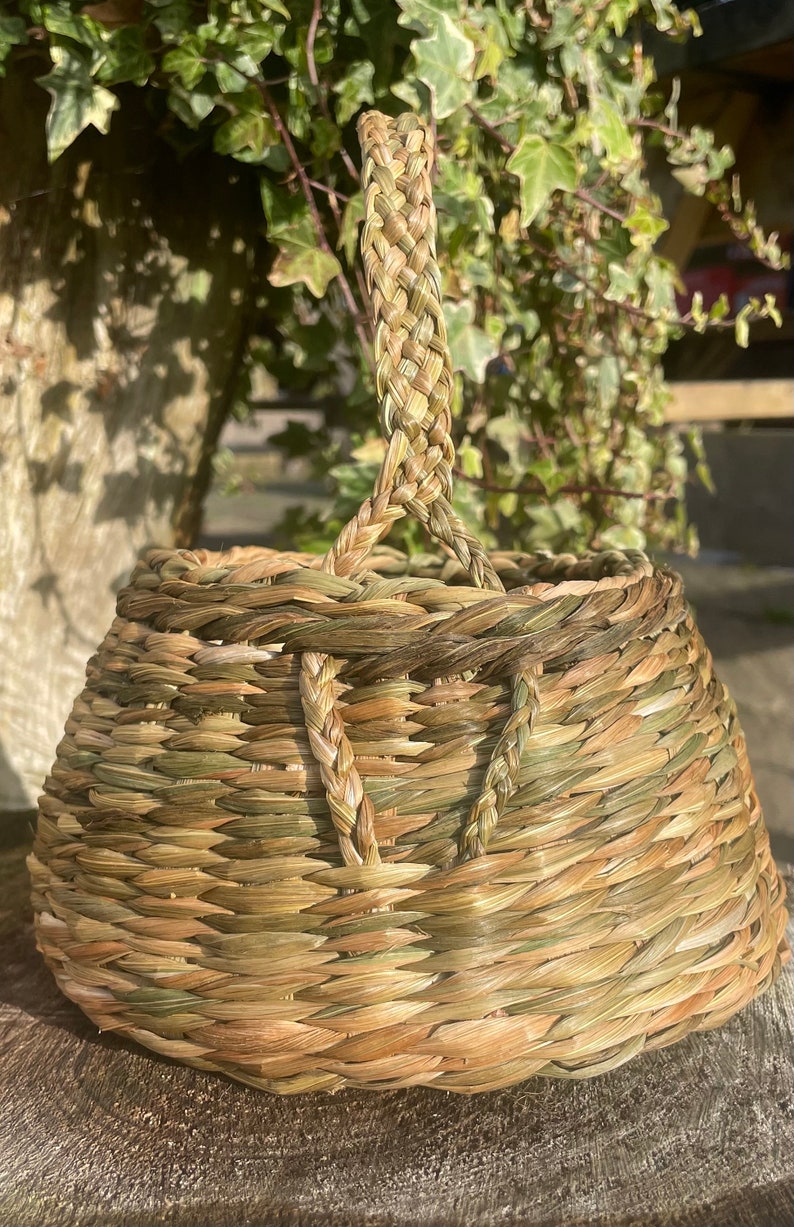 Hand Made Woven Berry Basket - Etsy