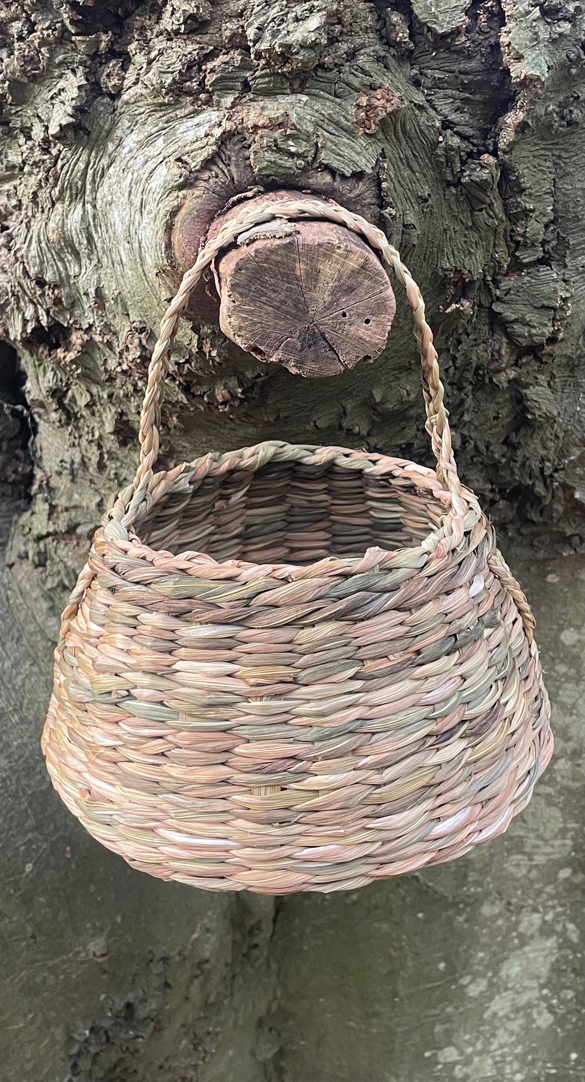 Hand Made Woven Berry Basket - Etsy