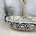 Custom Made Oval Handmade Basin Sink - Artisan Bathroom Vessel Wash ...
