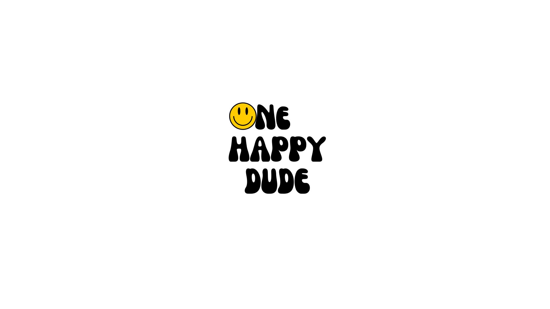 ONE Happy Dude Birthday Banner SVG File - Etsy