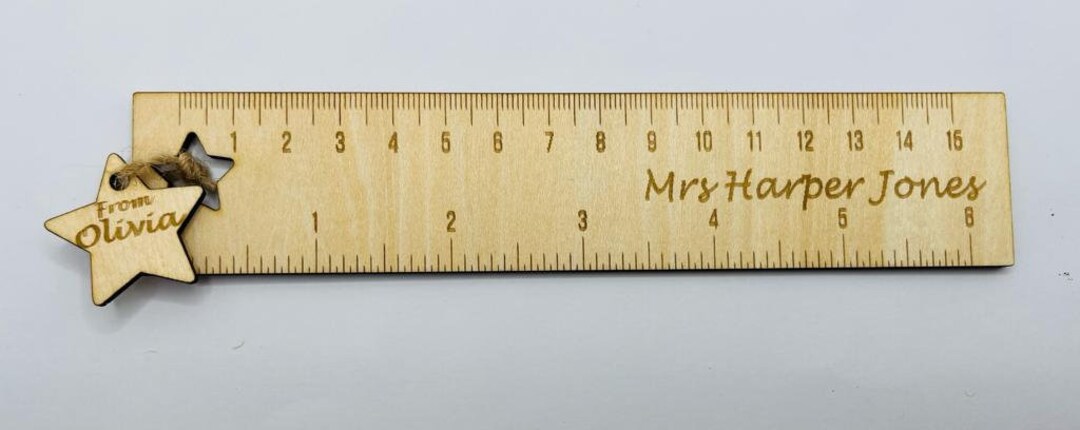 Personalised Teacher Ruler, Thank You Gift, School Teacher, Teaching ...