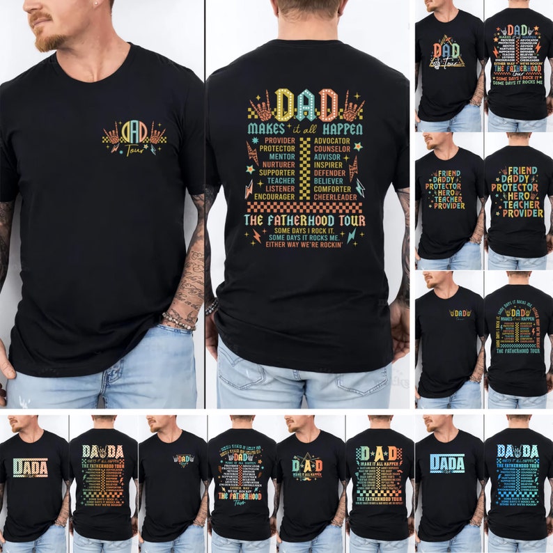 Fatherhood Tour Png, Father's Day Png, Dad PNG, Best Dad Ever Png, Dad ...