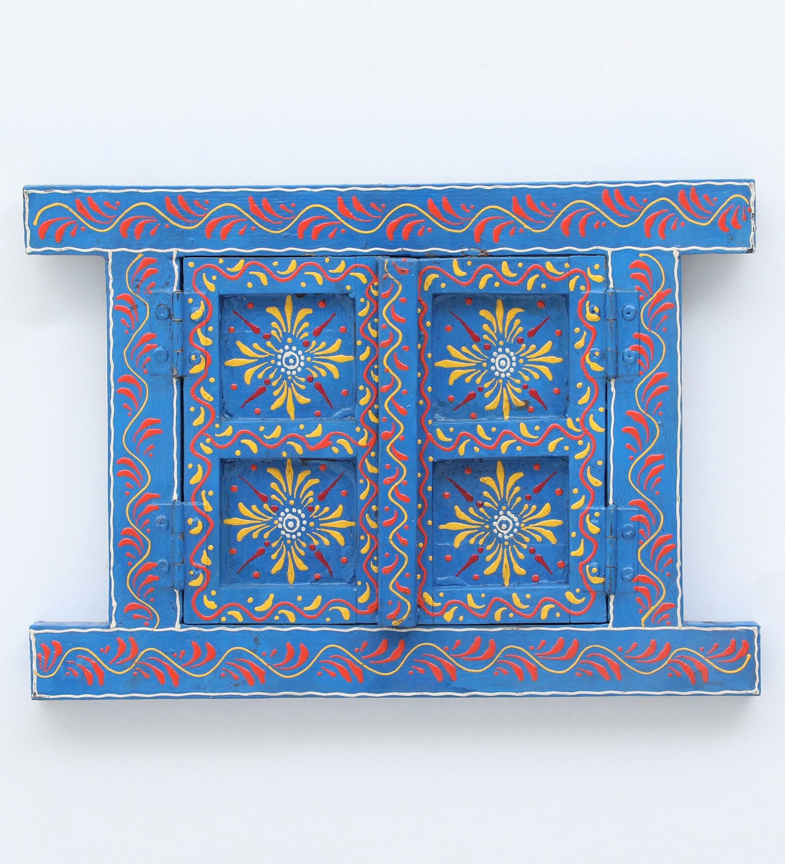Indian Traditional Frame/hand Painted Wall Hanging Jharokha/home Decor ...