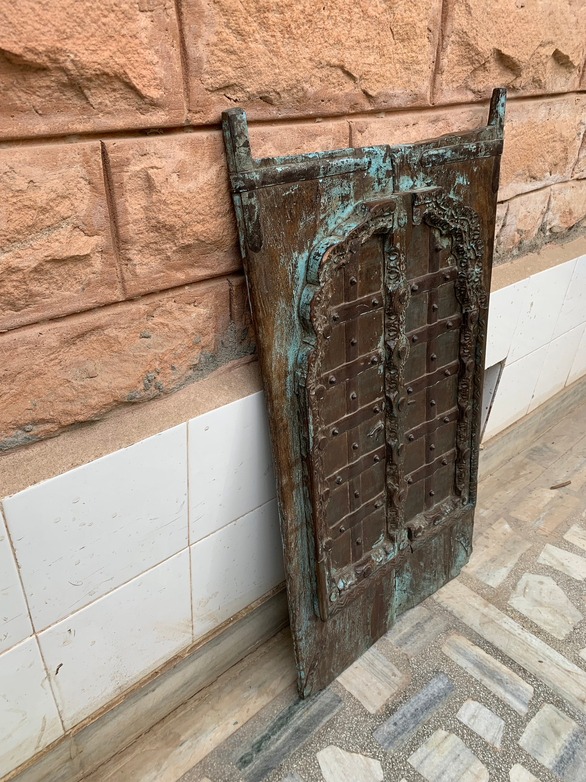 Carved Antique Indian Window and Frame, Decorative Vintage Doors ...