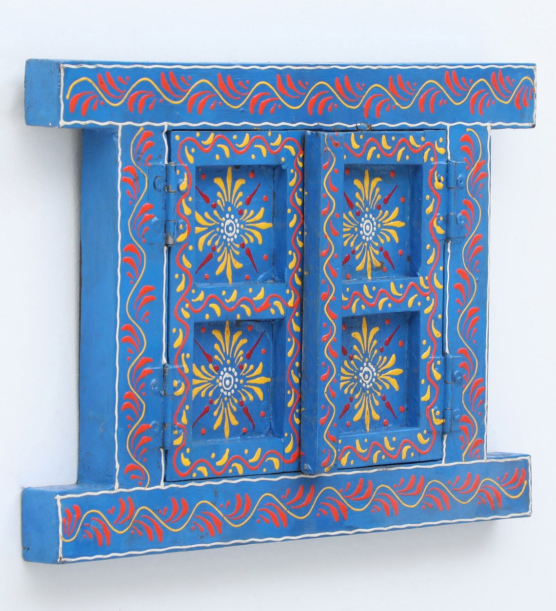 Indian Traditional Frame/hand Painted Wall Hanging Jharokha/home Decor ...