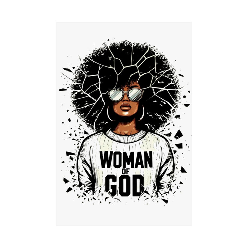 Woman of God Matte Vertical Posters - Etsy