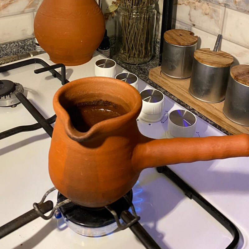 Pottery Coffee Pot - Etsy
