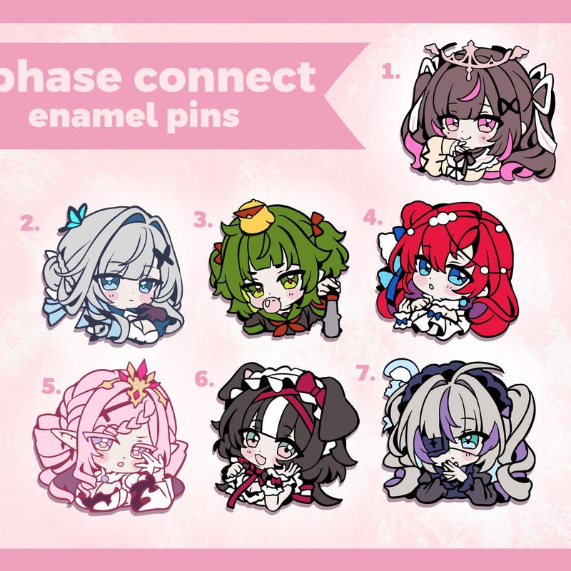 Vtuber Phase Connect - Etsy