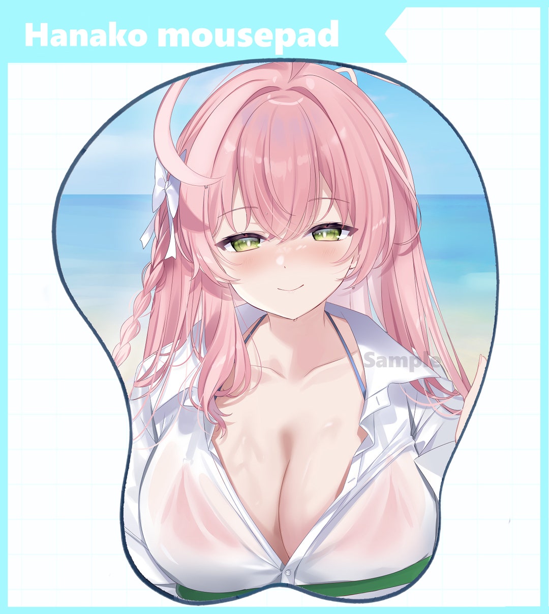Hanako Blue Archive 3D Mousepad - Etsy