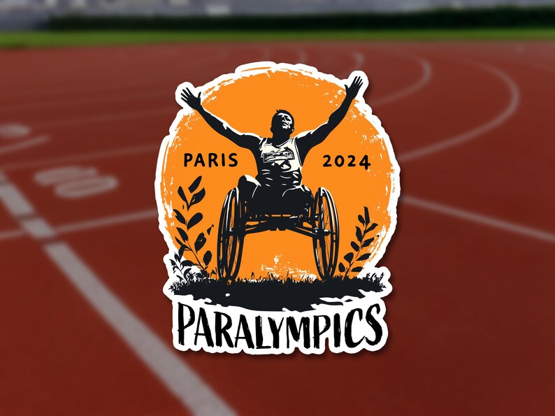 Paralympics Paris 2024 Sticker Paralympics 2024 Paris Paralympics ...