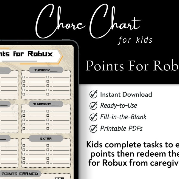 Robux Printable - Etsy