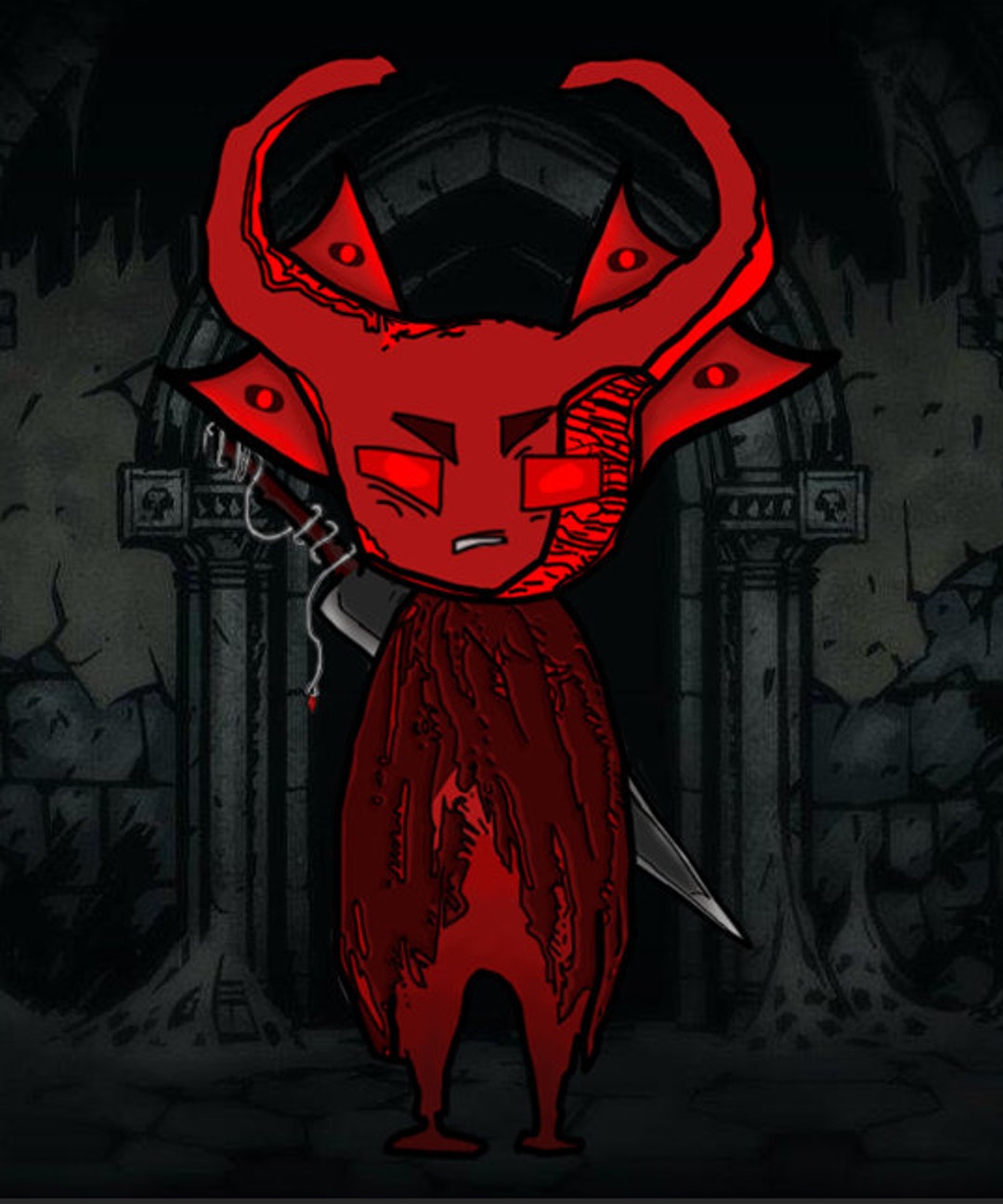 Angry Hollow Knight Pngtuber Model | Chibi Vtuber (ready to Use) - Etsy