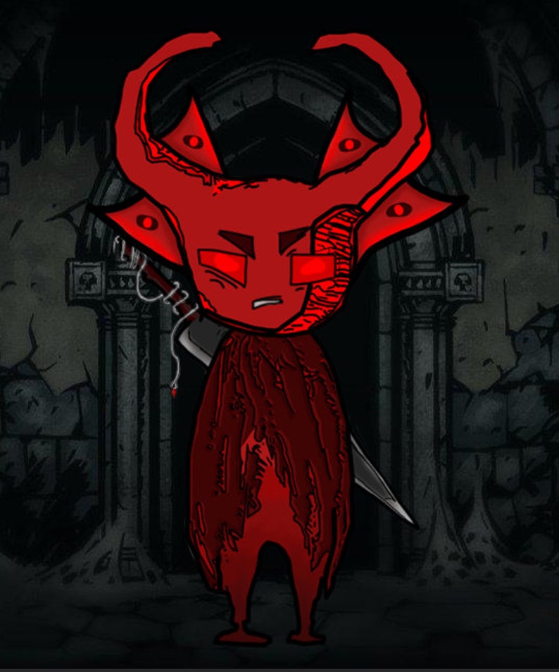 Angry Hollow Knight Pngtuber Model | Chibi Vtuber (ready to Use) - Etsy