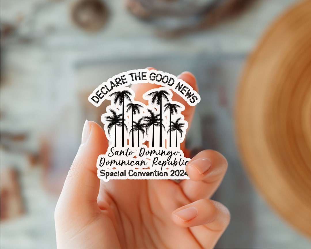 JW Convention Stickers, 2024 Declare the Good News Special Convention ...