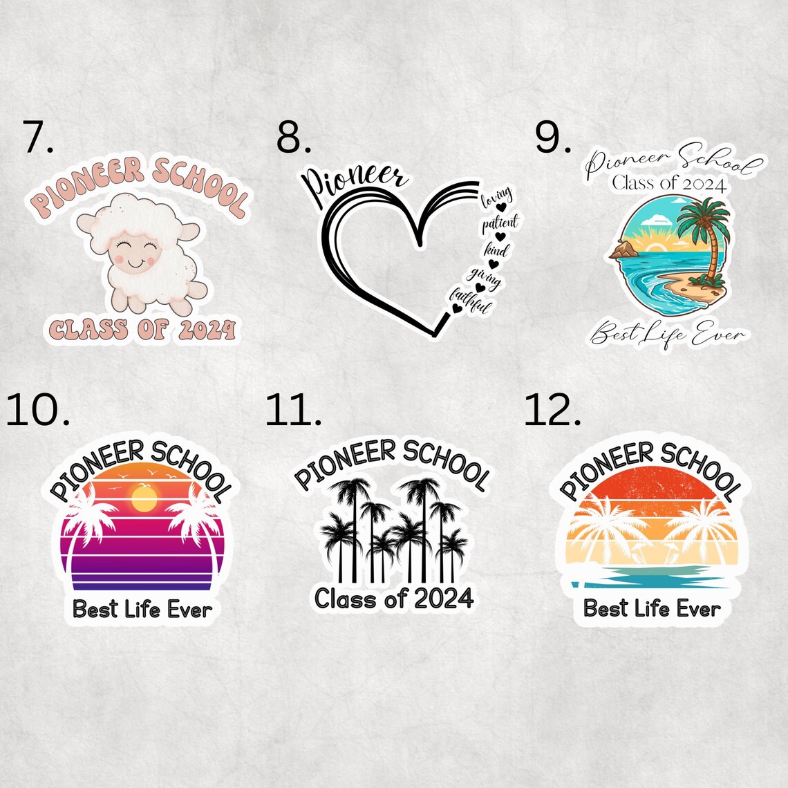 Pioneer School Stickers, Pioneer School Gifts JW, JW Gift Ideas, Jw ...
