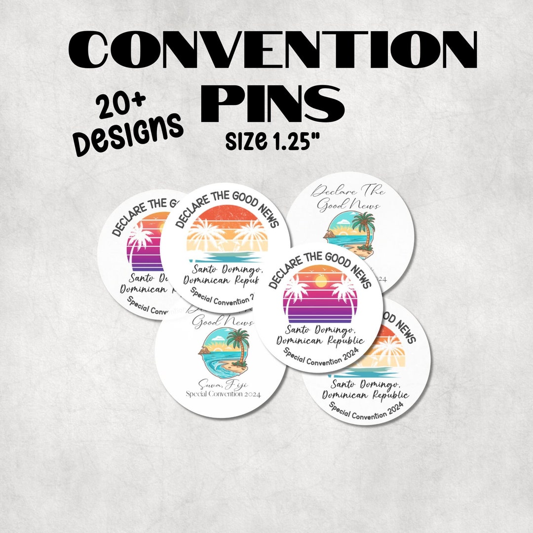 JW Convention Pins, 2024 Declare the Good News Special Convention Gifts ...