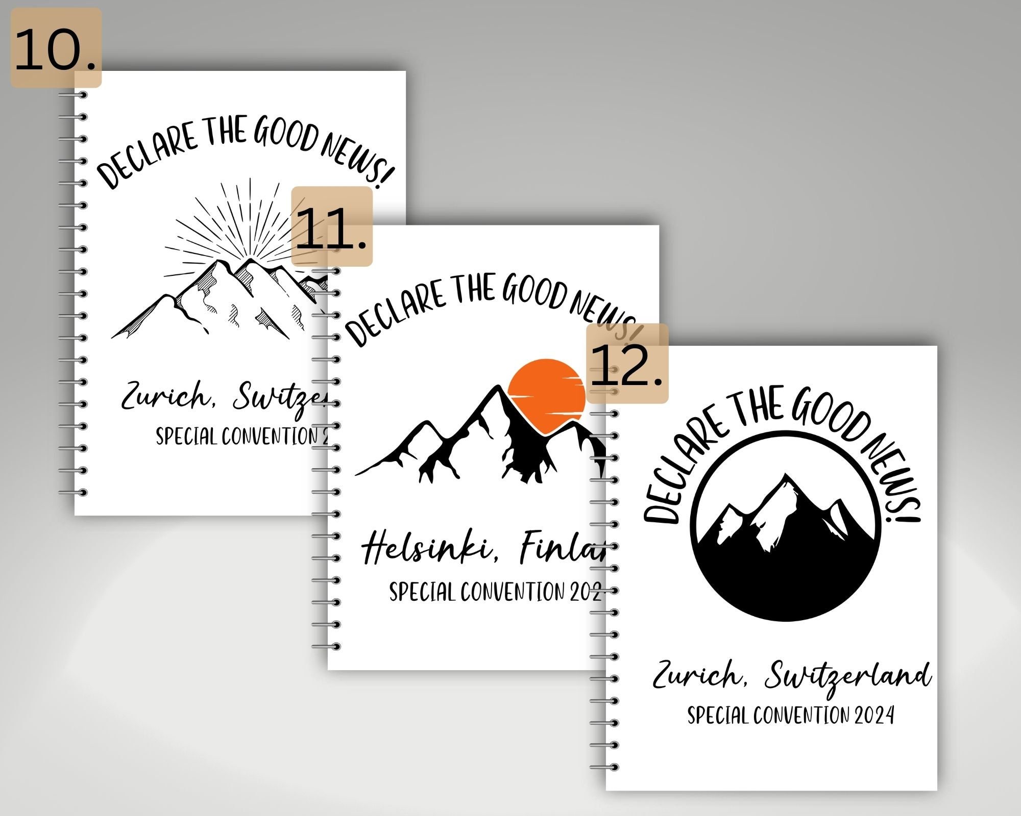 JW Convention Notebook, 2024 Declare the Good News Special Convention ...