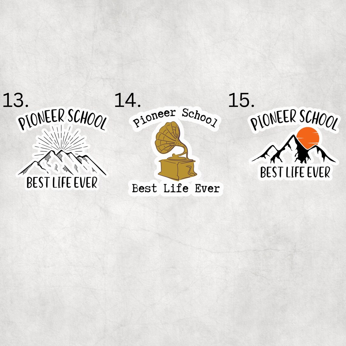 Pioneer School Stickers, Pioneer School Gifts JW, JW Gift Ideas, Jw ...