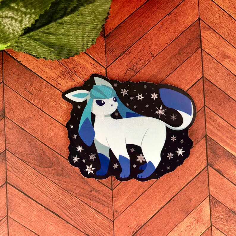 Eeveelution Vinyl Sticker Pack 3 4 Stickers Umbreon Espeon Glaceon ...