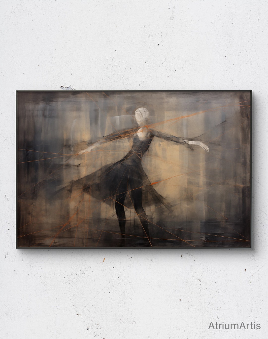 Dancer Print, Digital Art Print, Digital Download, Wall Decor ...